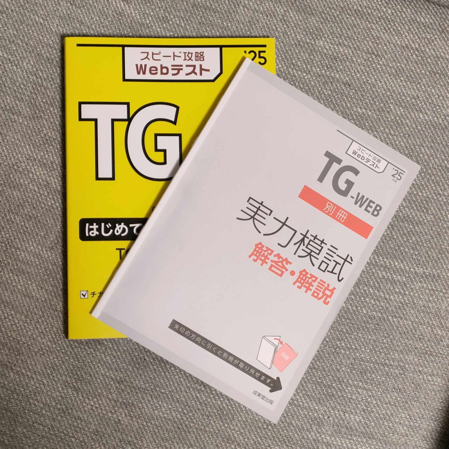 TG-WEBの問題集・対策本・参考書は3冊だけ！おすすめは？全部買ってレビューしてみた！